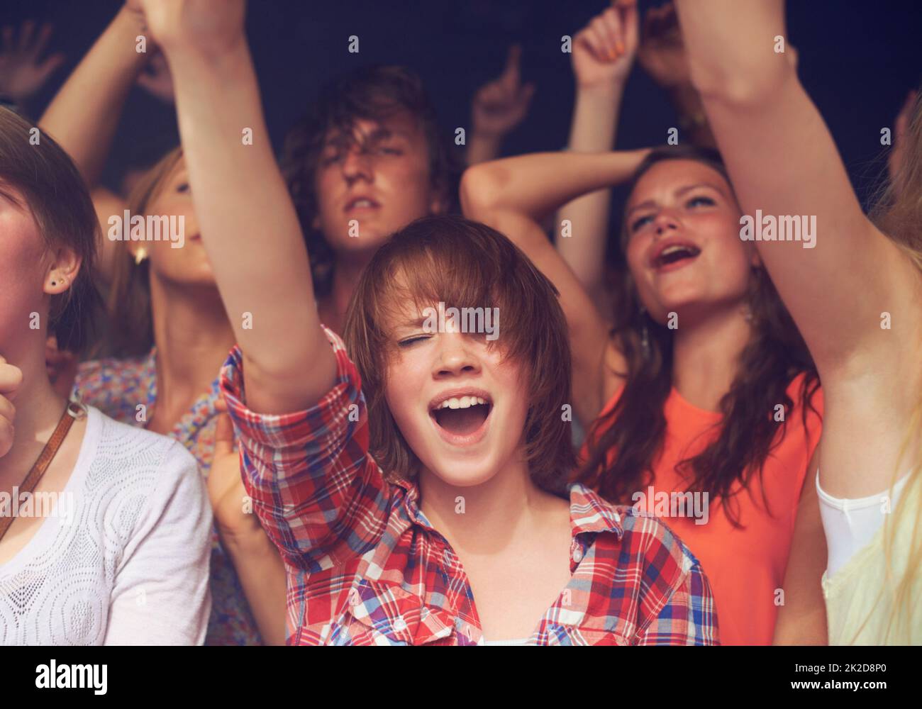 Outdoor music festival fans sun hi-res stock photography and images - Alamy