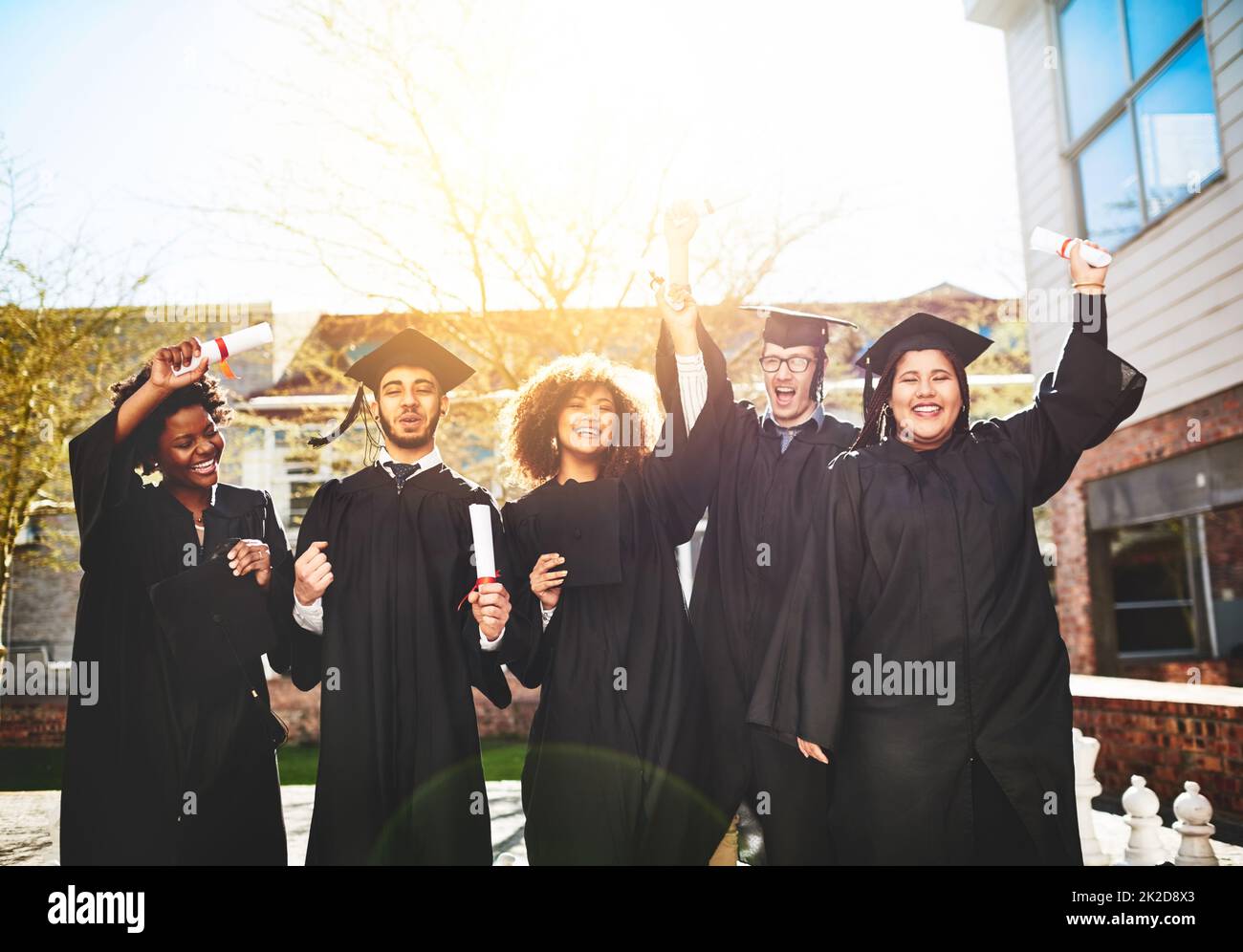 Graduation robe hi-res stock photography and images - Alamy