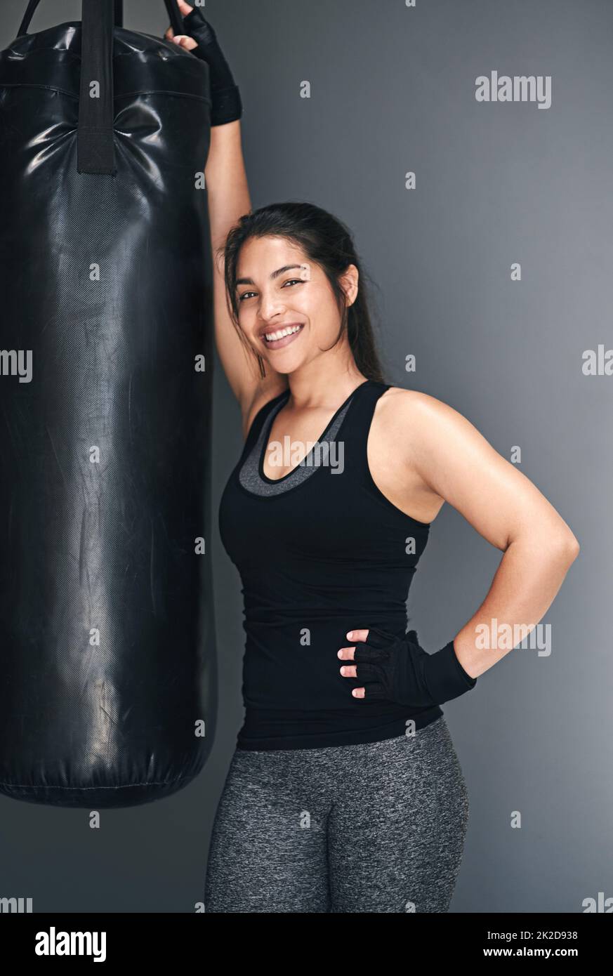 Woman kickboxer hi-res stock photography and images - Alamy