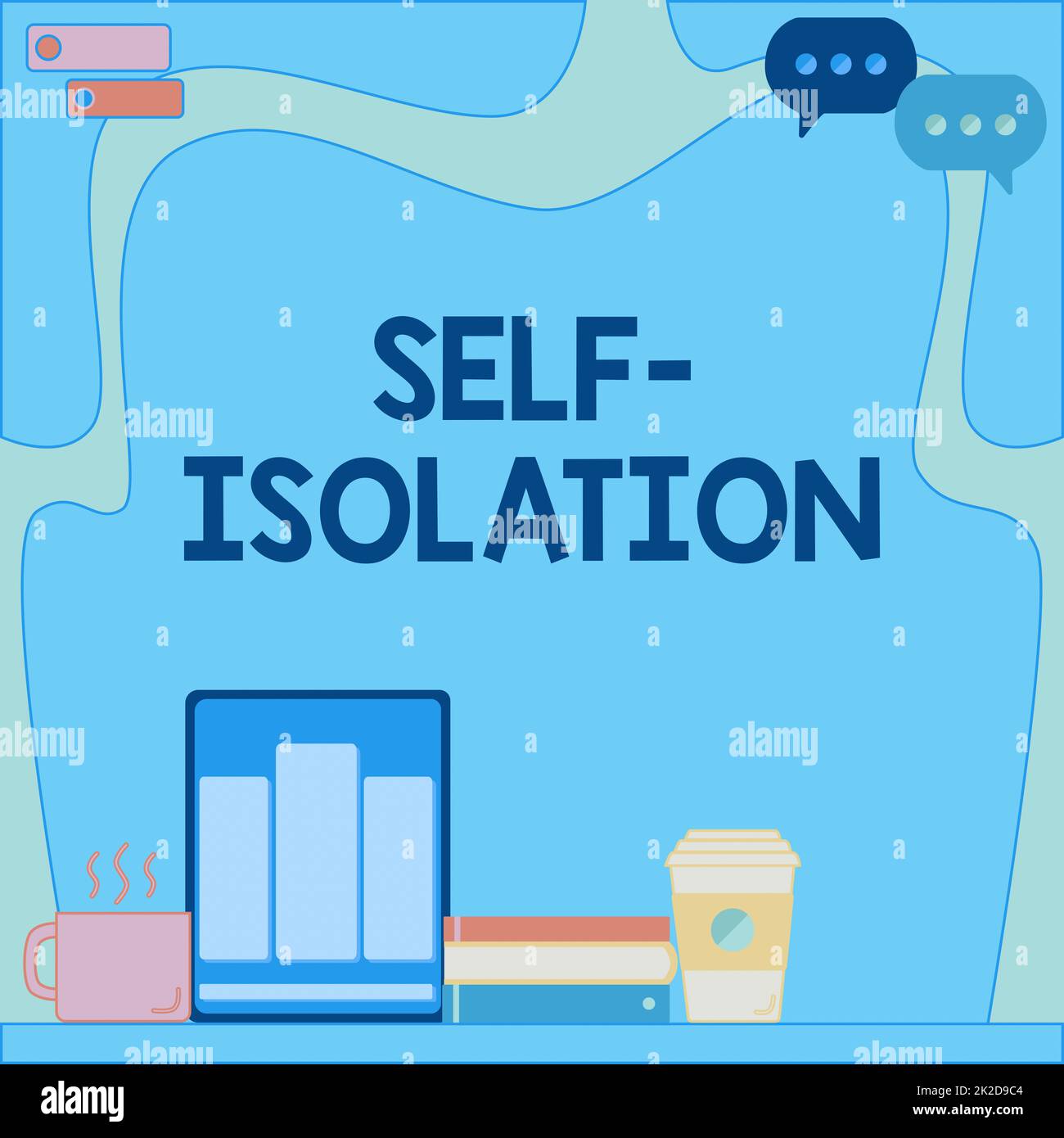 Writing displaying text Self Isolation. Internet Concept promoting ...