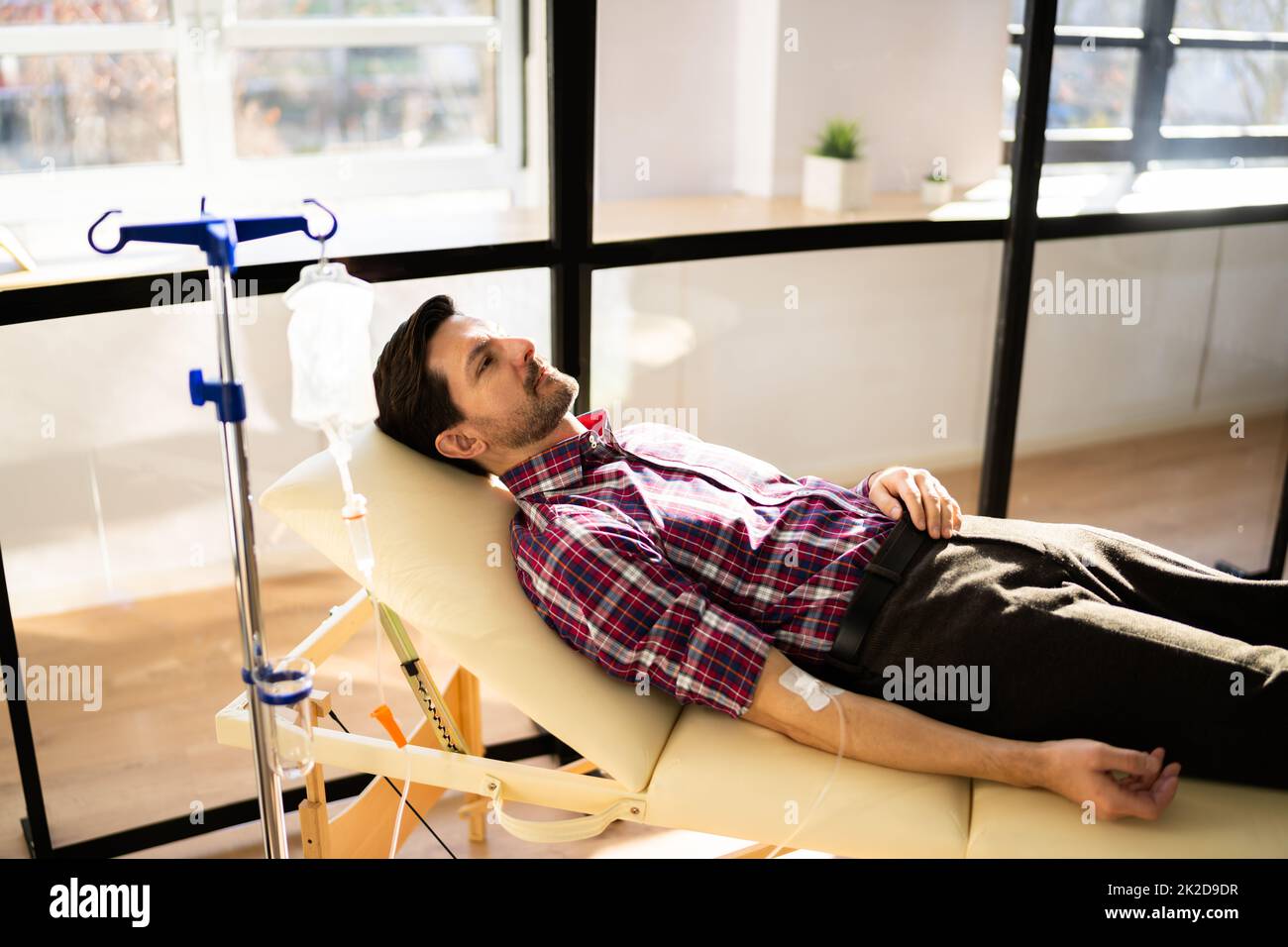 Vitamin Therapy IV Drip Infusion Stock Photo - Alamy