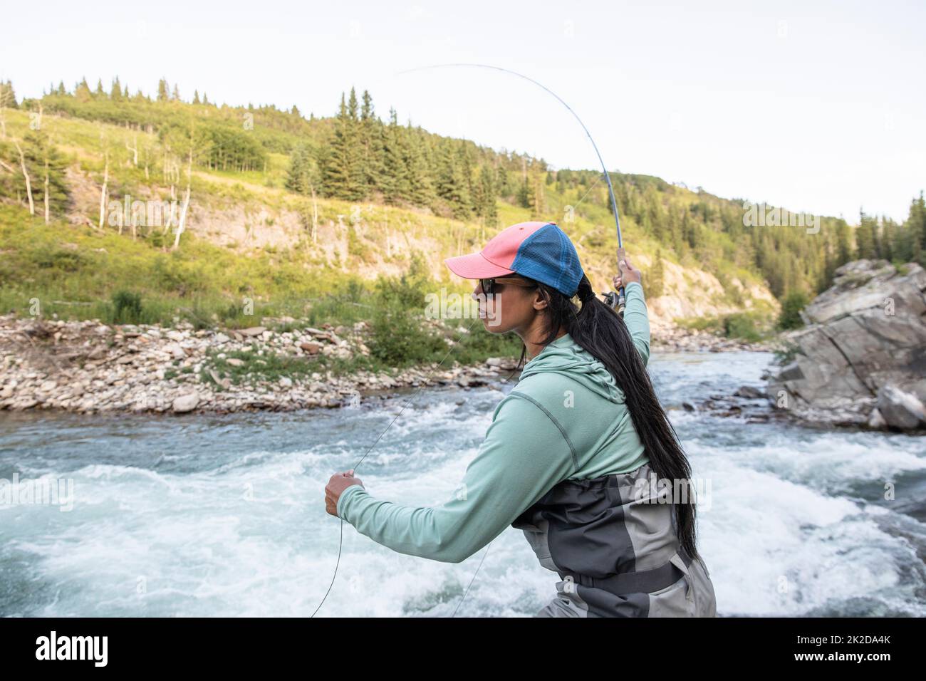 One fishing rod hi-res stock photography and images - Alamy