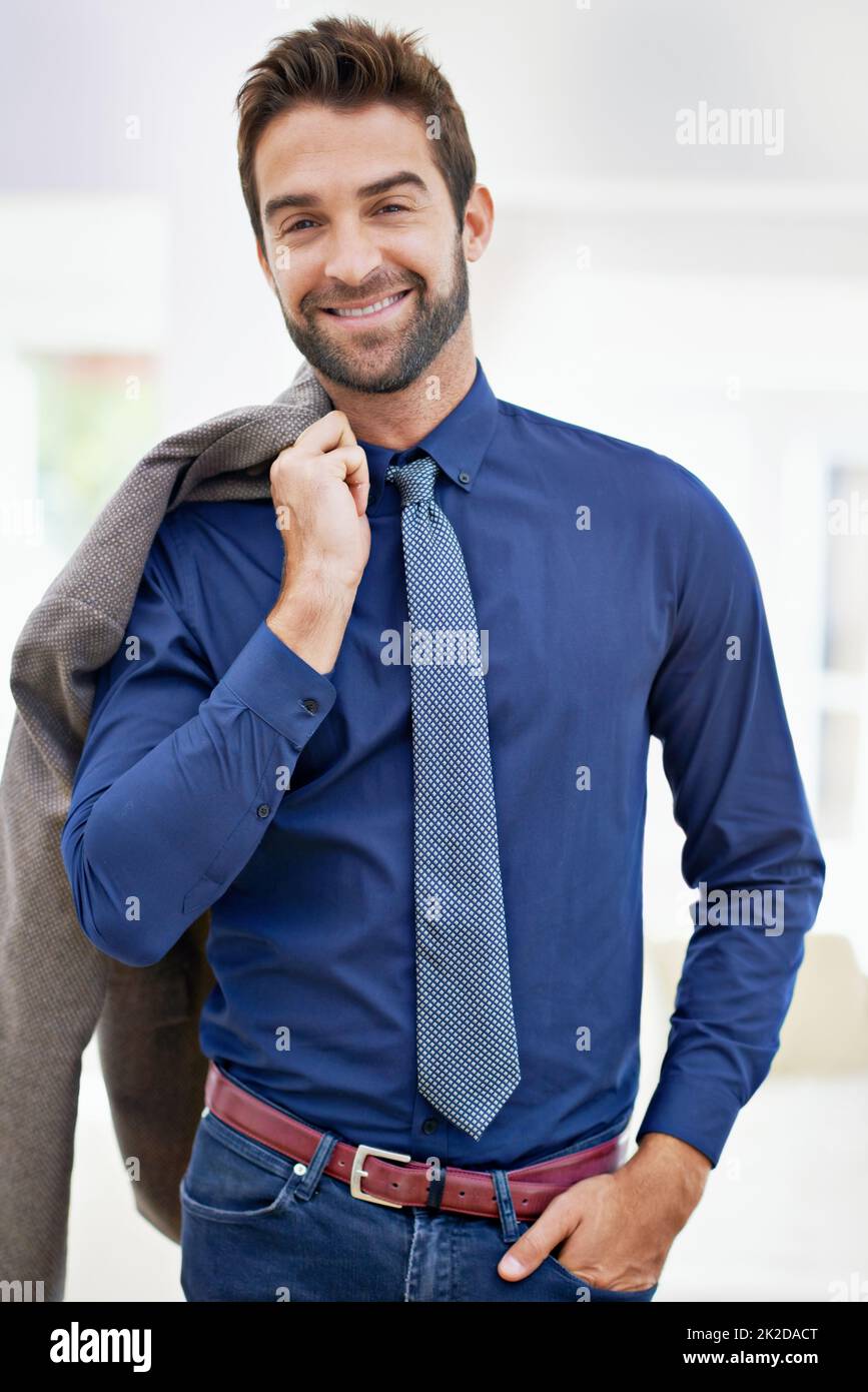 Blazer office business man hi-res stock photography and images - Alamy