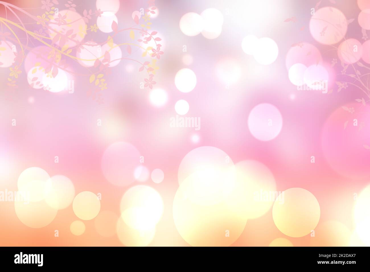 Hello Spring Background. Abstract blurred fresh vibrant summer light ...