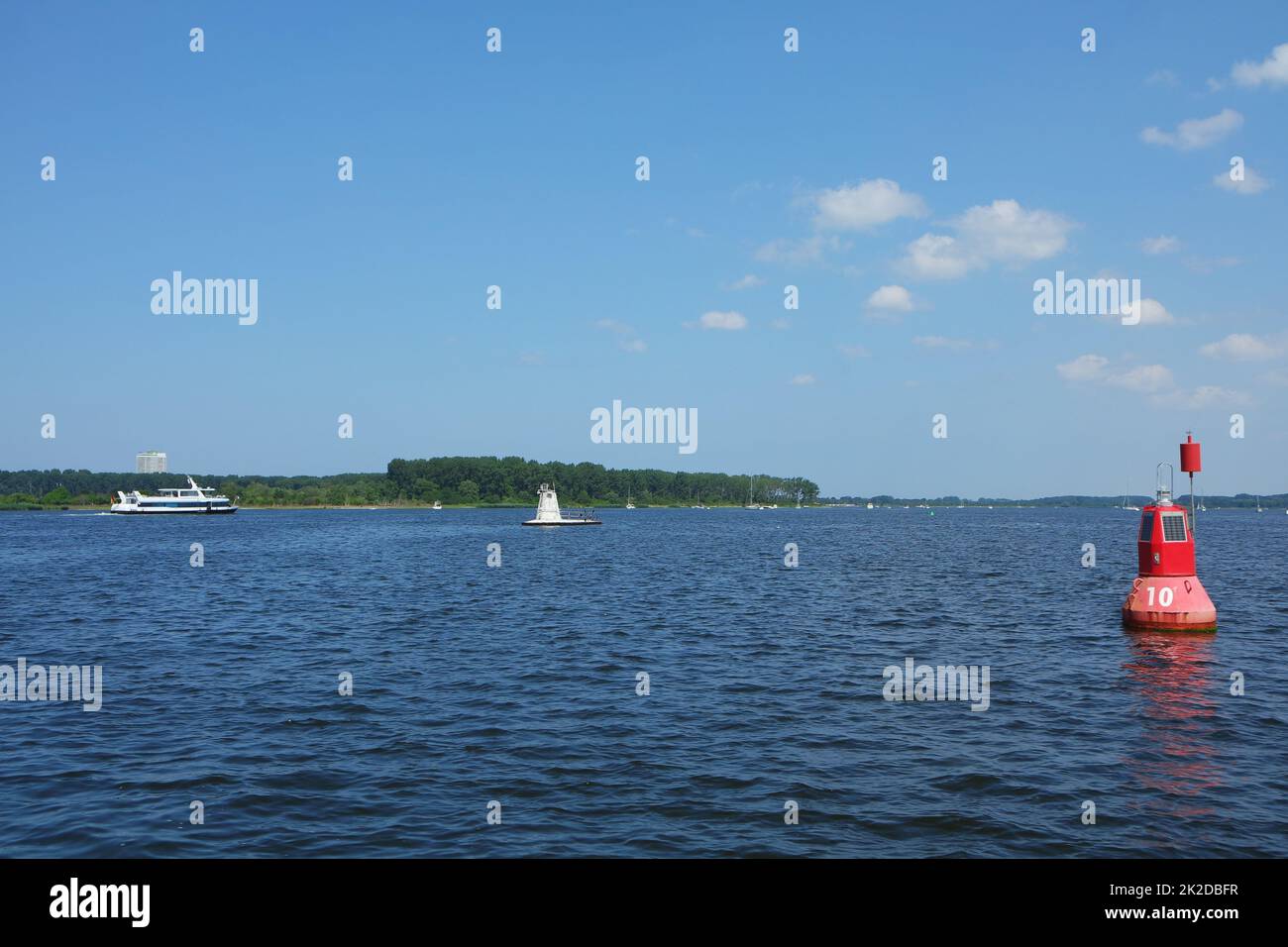 River landscape, Trave Stock Photo - Alamy
