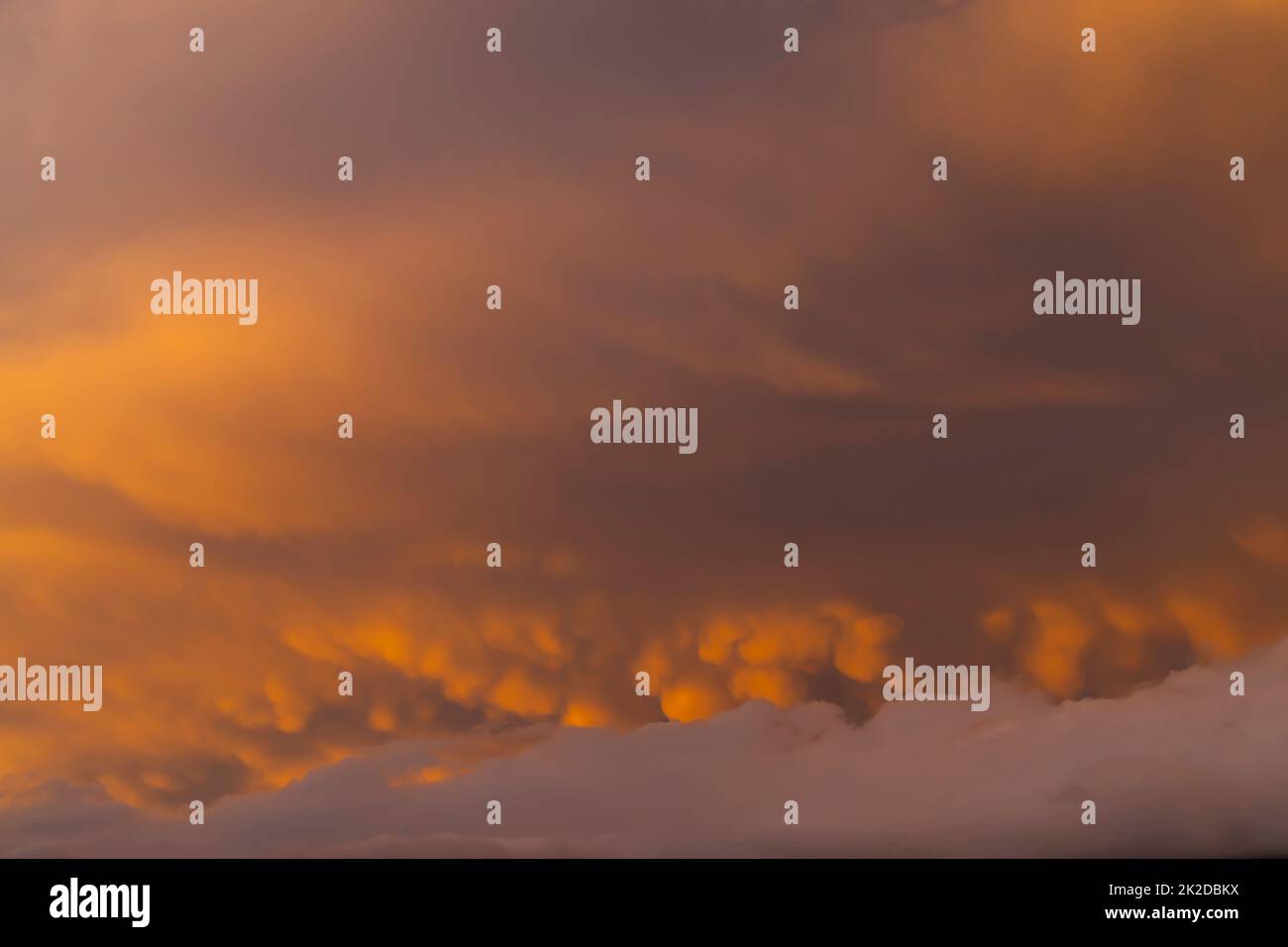 orange and red clouds at sunset Stock Photo - Alamy