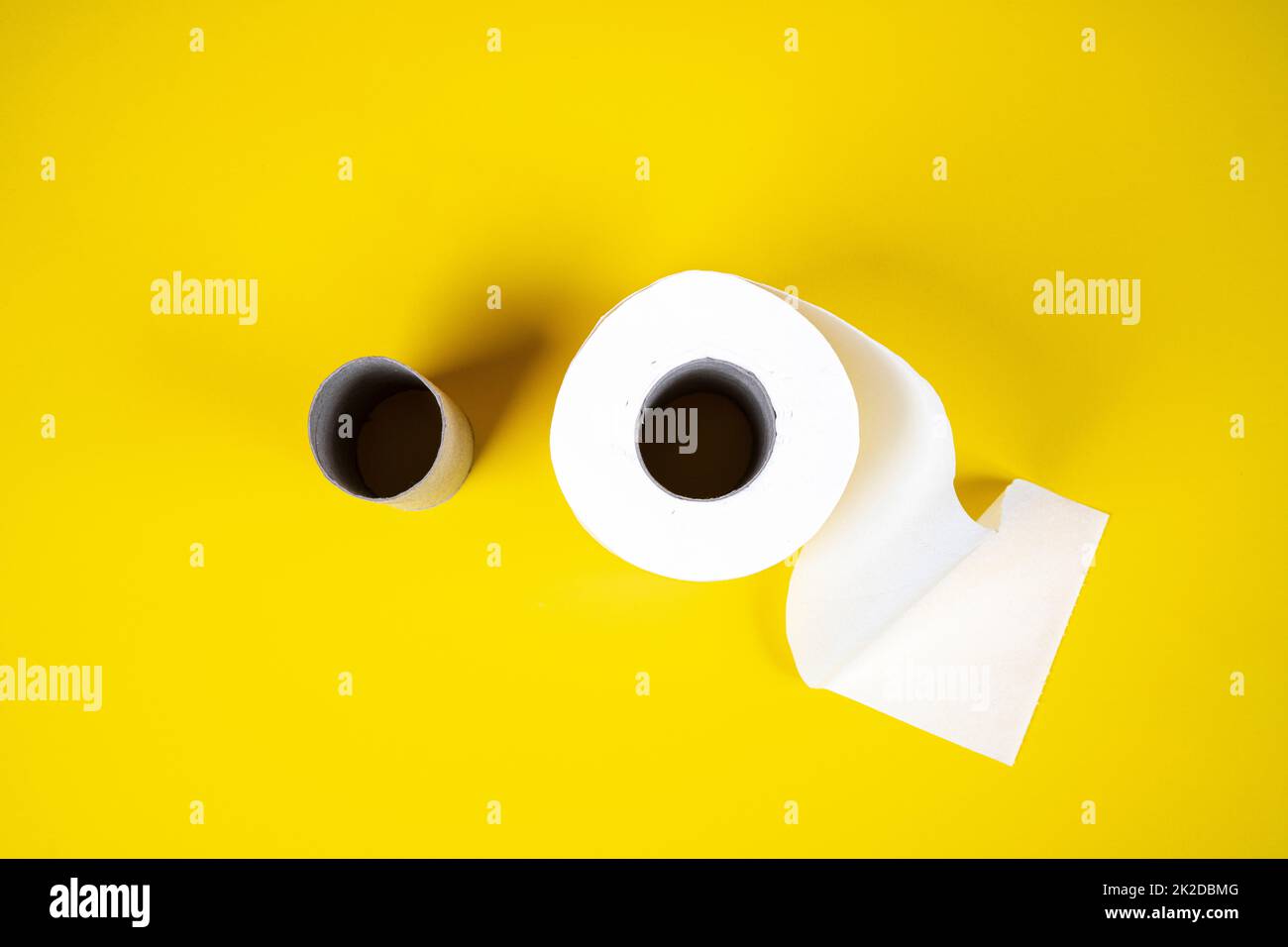 Toilet paper roll Stock Photo - Alamy