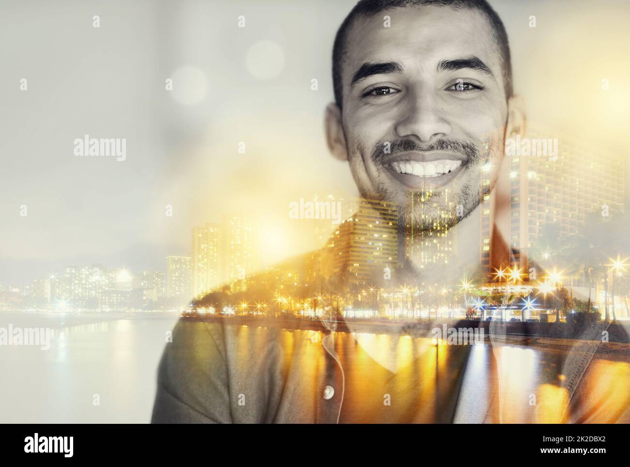 Superimposed buildings hi-res stock photography and images - Alamy