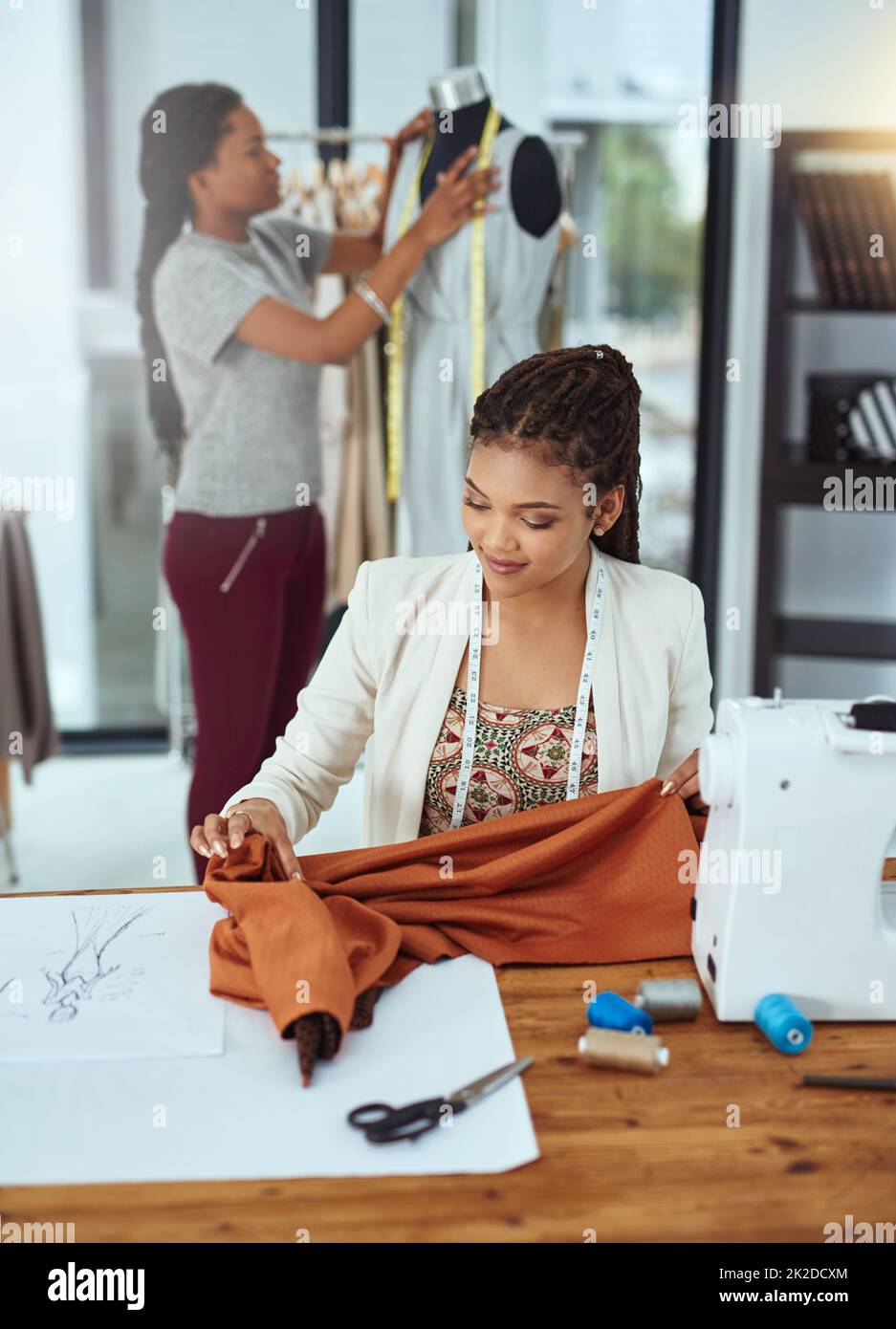 Designing garments hi-res stock photography and images - Alamy