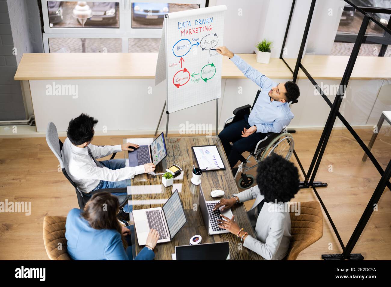 African man disability discussing hi-res stock photography and images - Alamy