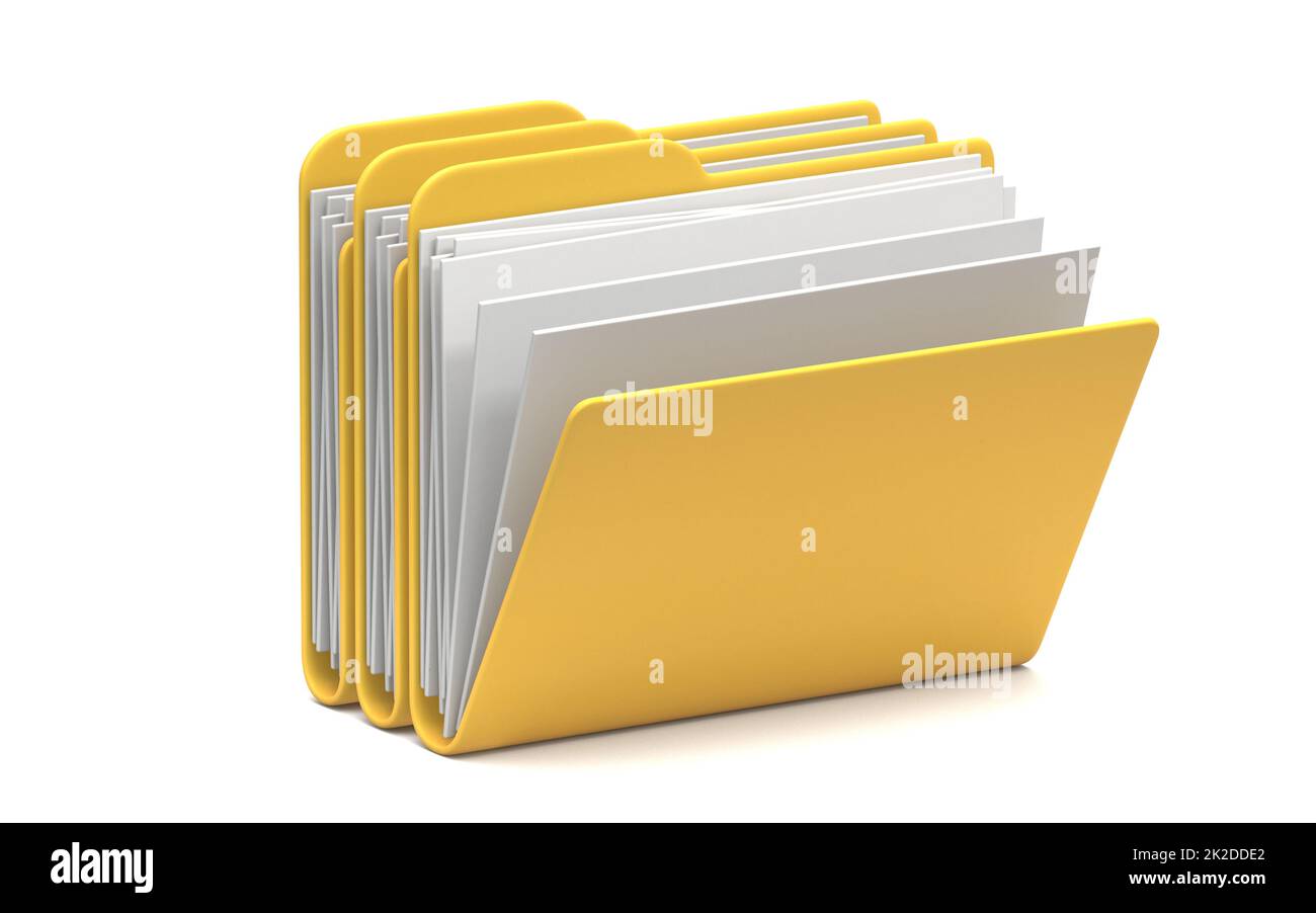 Folder icon folders documents hi-res stock photography and images - Alamy