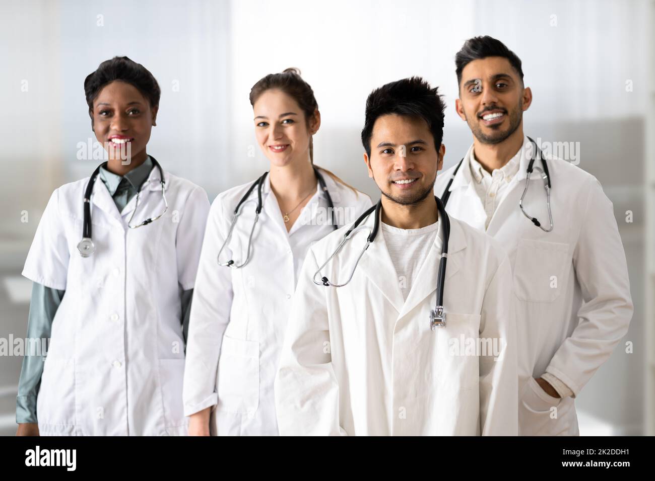 Diverse African Group Of Medical Doctors Stock Photo - Alamy