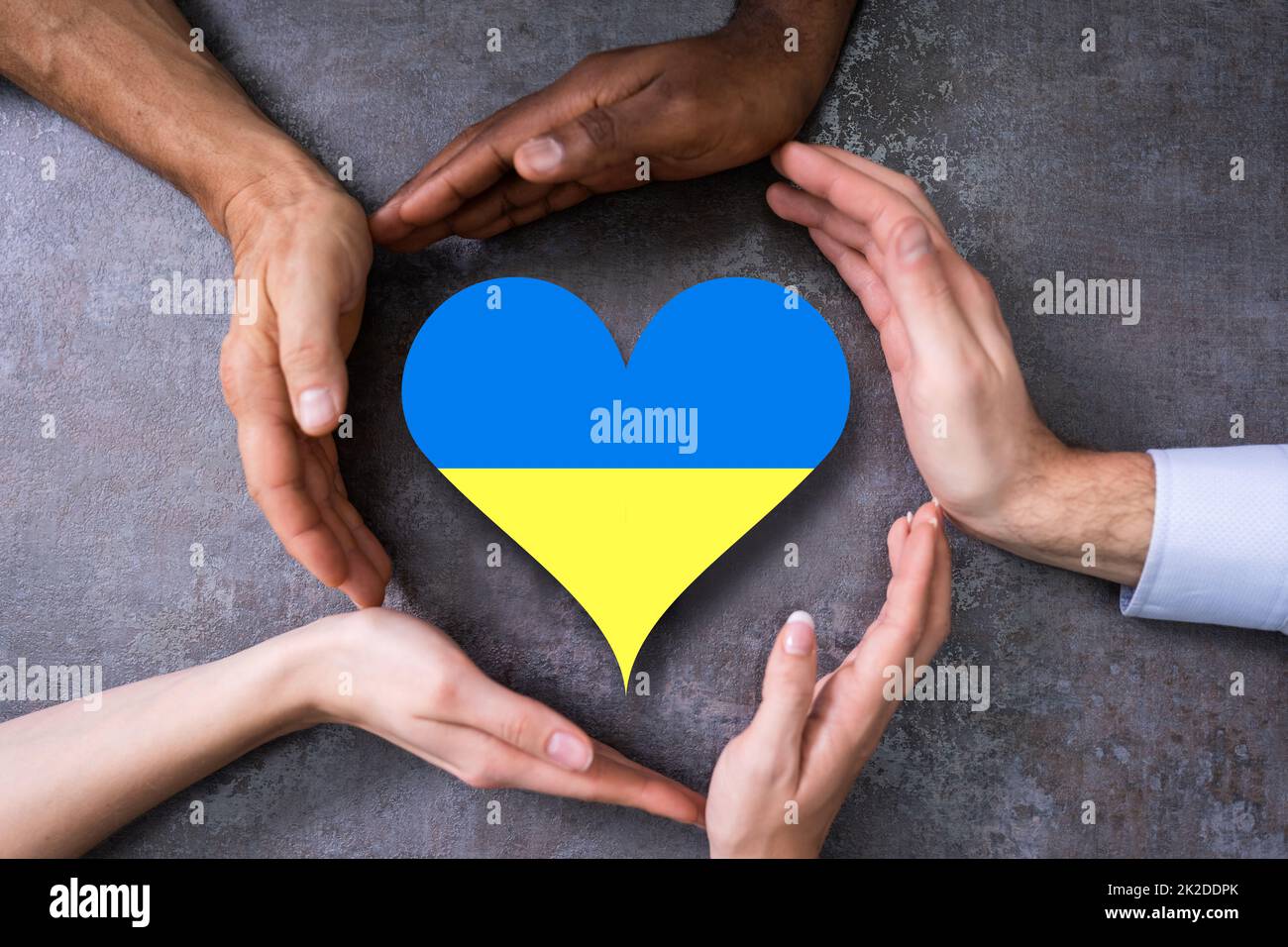 Hands Protecting Disabled Handicap Icon Stock Photo - Alamy