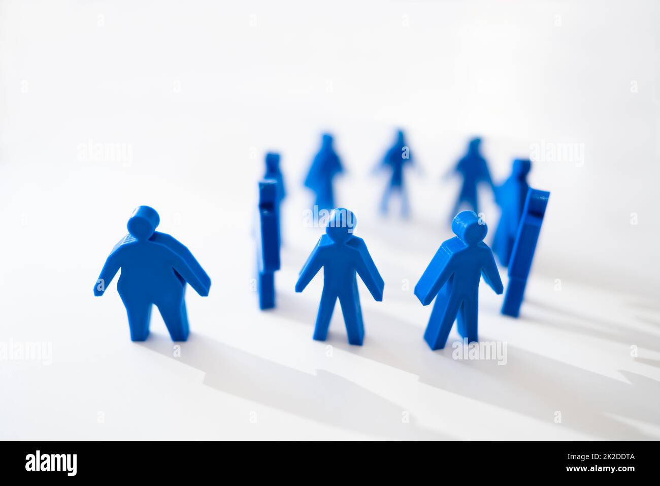 Overweight Person Bullying And Body Shaming Stock Photo - Alamy