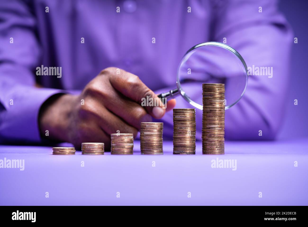 African American Man Loan Savings Stock Photo - Alamy
