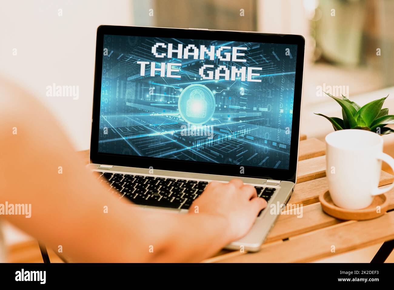 Conceptual display Change The Game. Business concept adjustment in ...