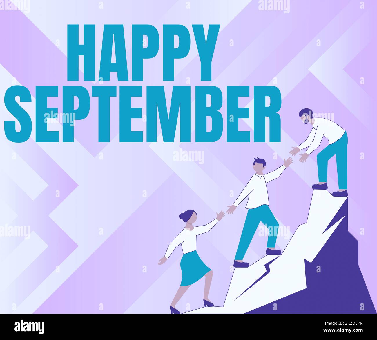 Inspiration showing sign Happy September. Business idea welcoming the ...