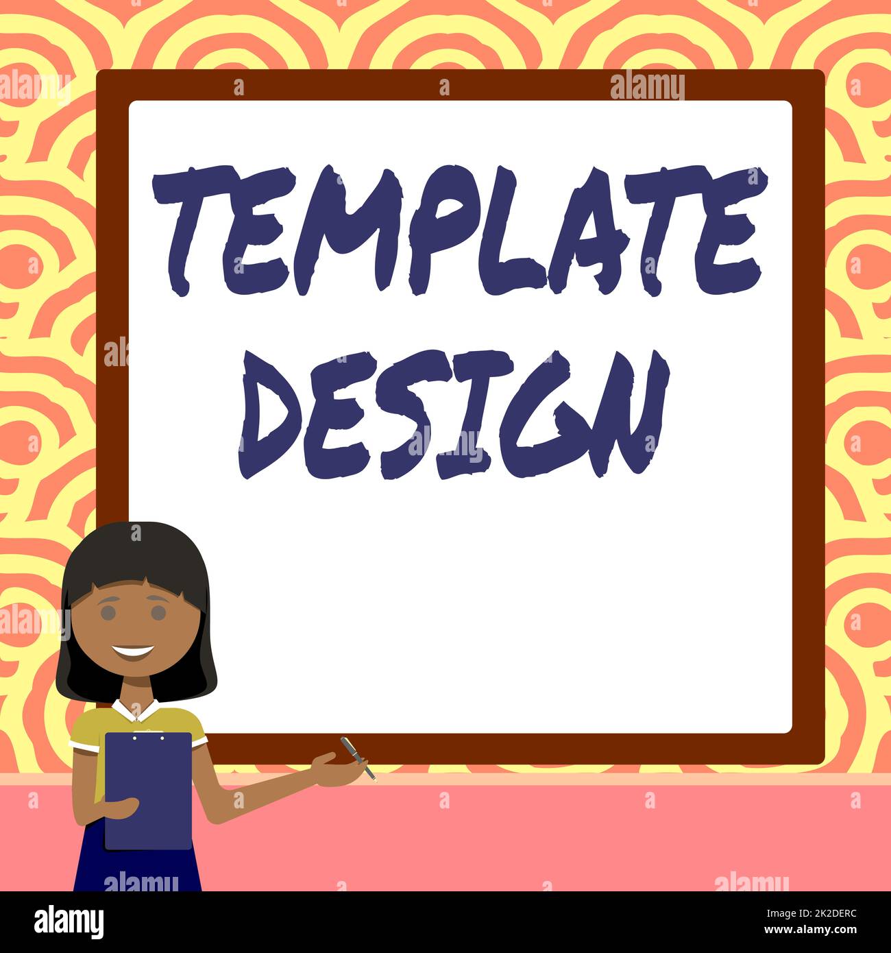 Conceptual caption Template Design. Internet Concept an overall layout or blueprint with a ...