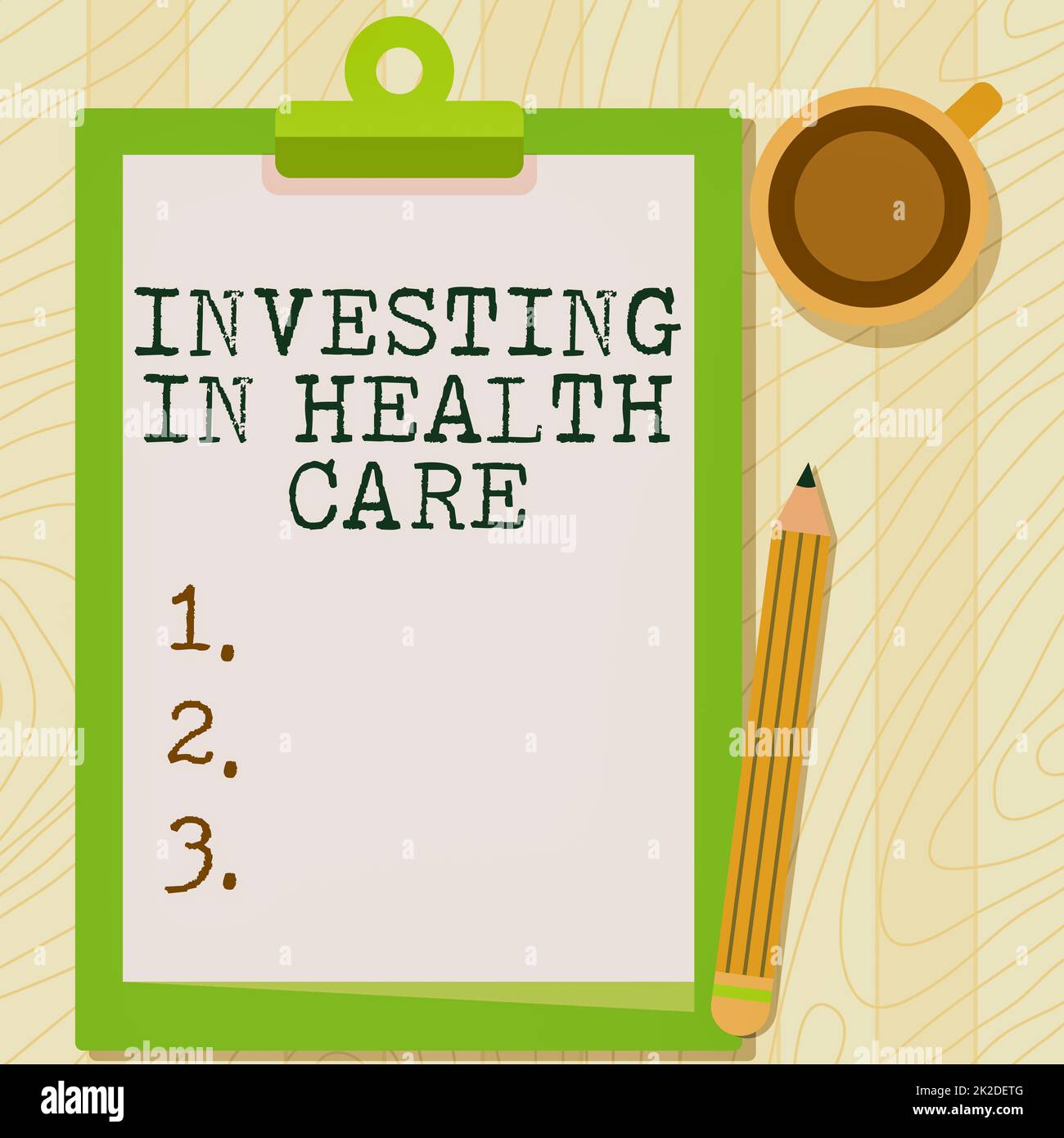 Text showing inspiration Investing In Health Care. Business idea Make ...