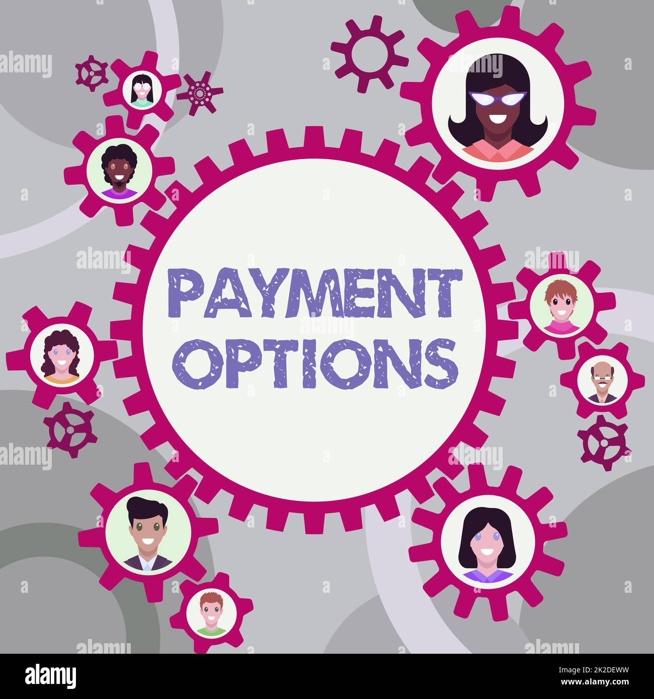 Text sign showing Payment Options. Business showcase The way of chosen ...