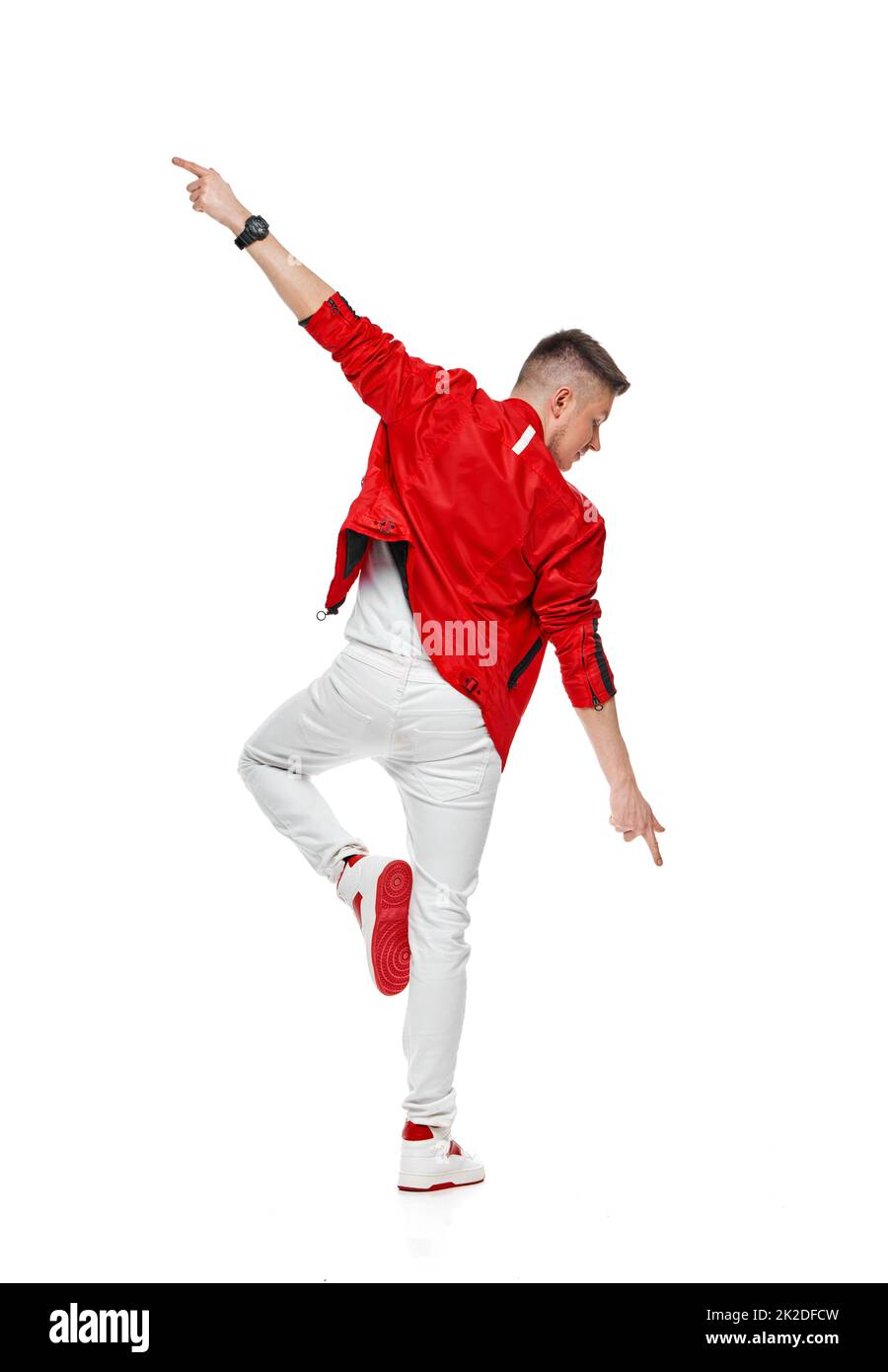 Young man dancing modern dance hi-res stock photography and images - Alamy