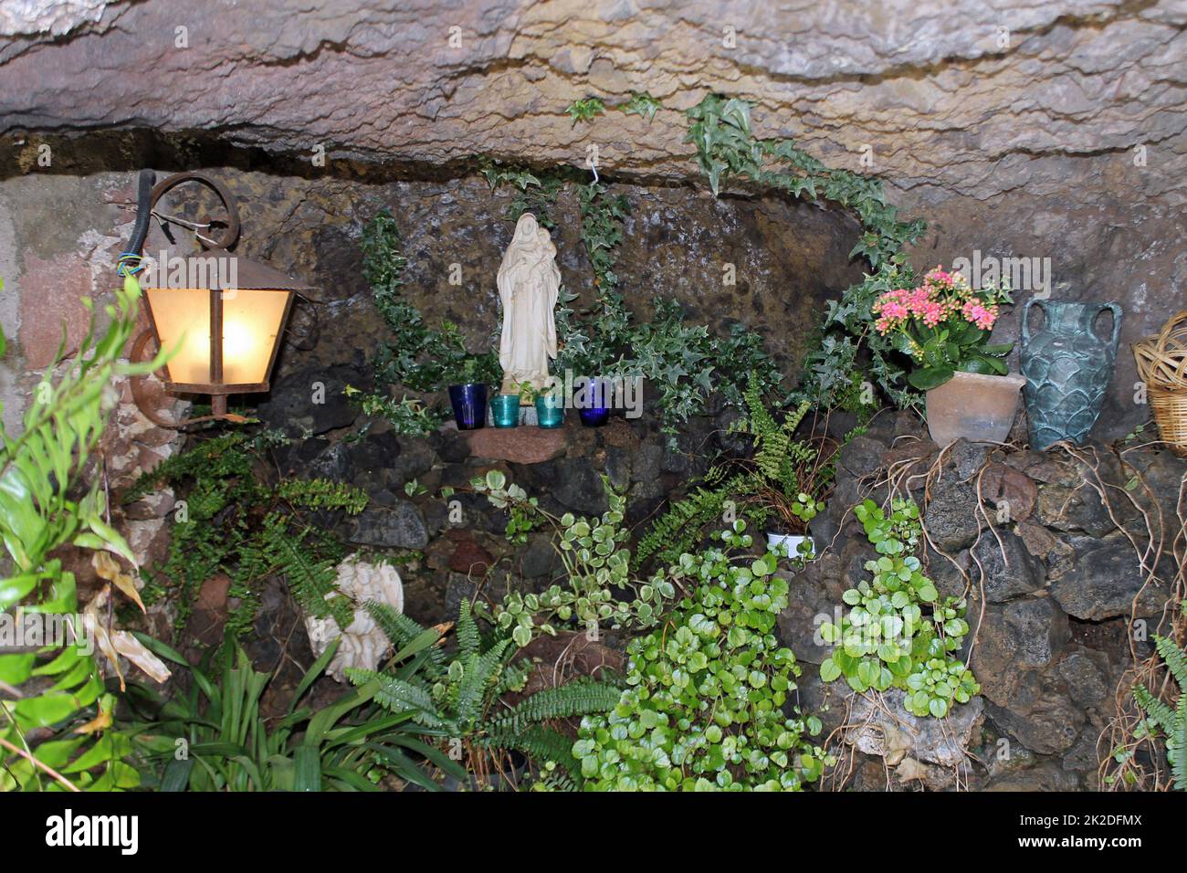 cave flat,Artenara,Gran Canaria Stock Photo - Alamy