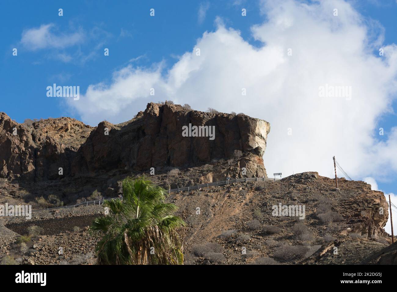 Barranco de fataga canyon hi-res stock photography and images - Alamy