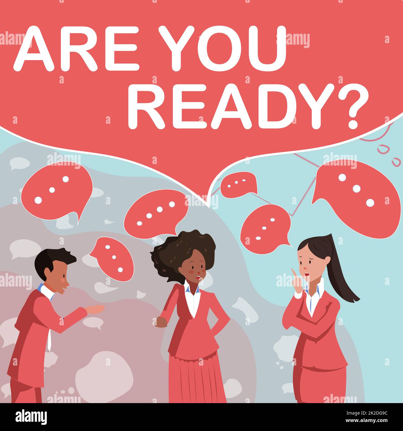 Text showing inspiration Are You Readyquestion. Word for Asking if ...