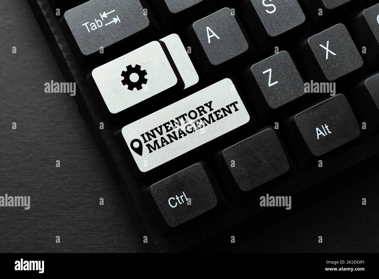 Writing displaying text Inventory Management. Concept meaning ...