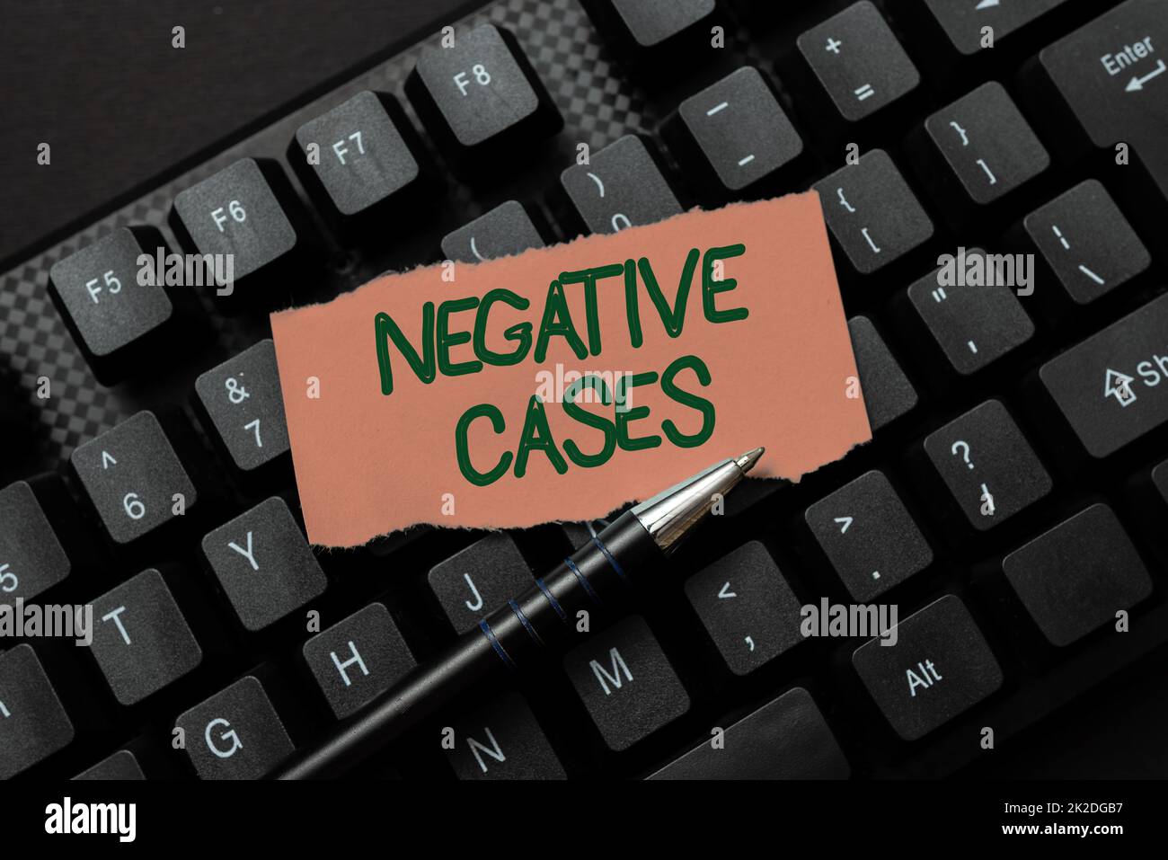 Handwriting text Negative Cases. Word for circumstances or conditions ...