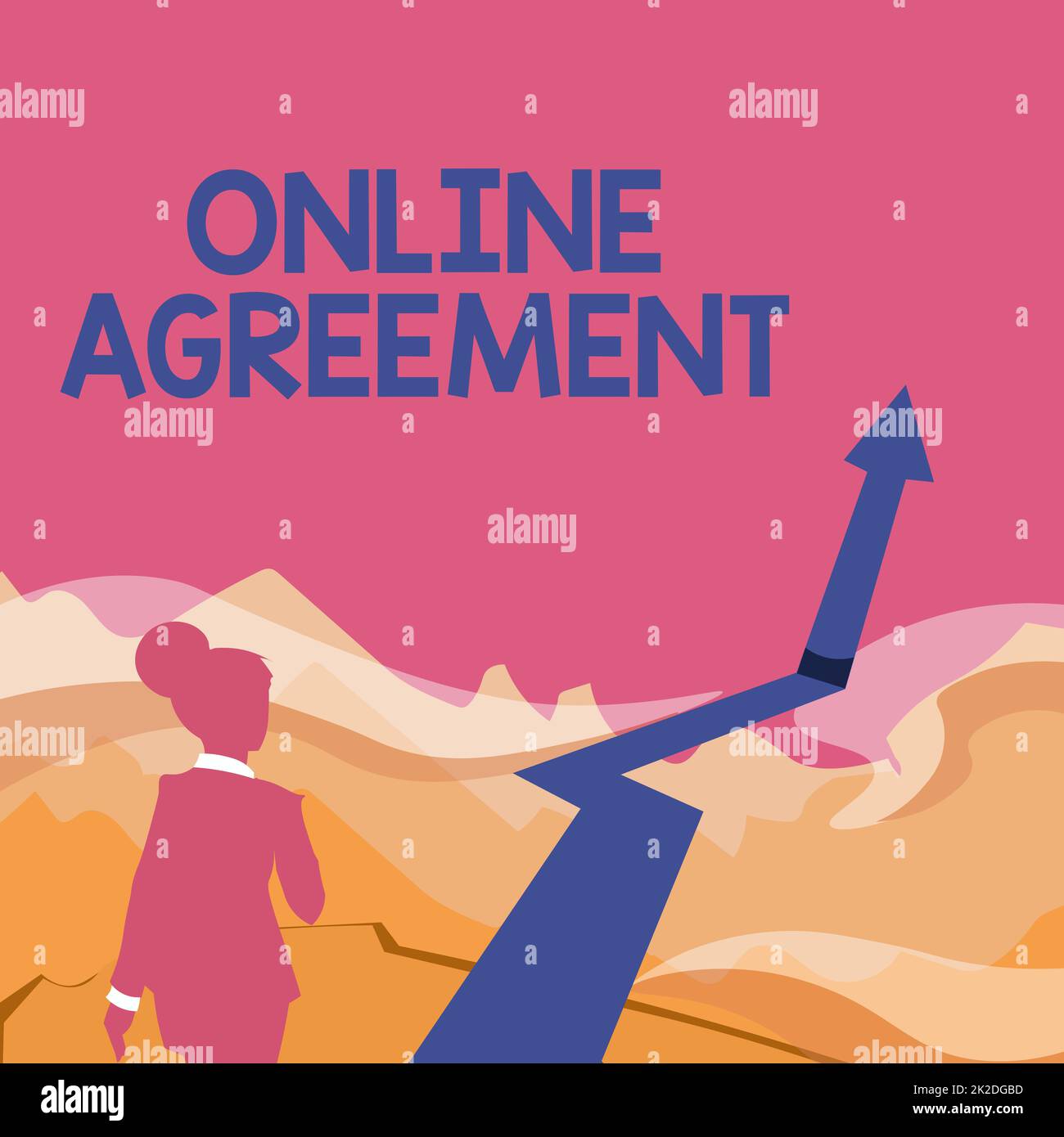 Business agreement partnership online hi-res stock photography and ...