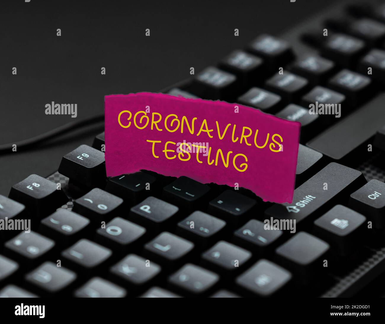 Hand writing sign Coronavirus Testing. Business idea Collection of ... Hand writing sign Coronavirus Testing. Business idea Collection of ...