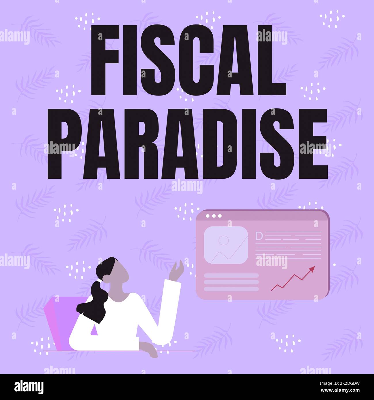 Writing displaying text Fiscal Paradise. Business concept The waste of ...