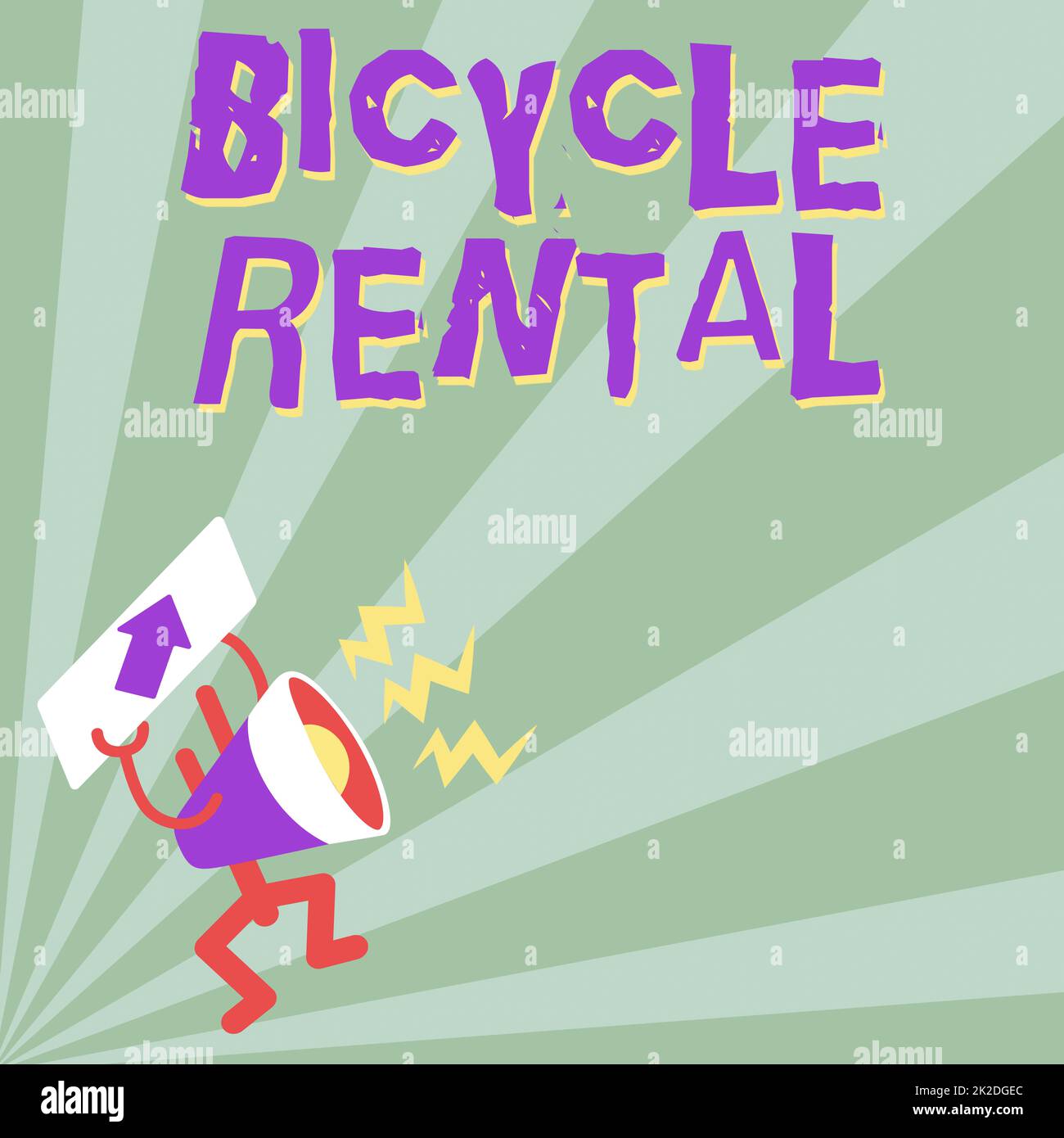 Bike rental sign hi-res stock photography and images - Alamy