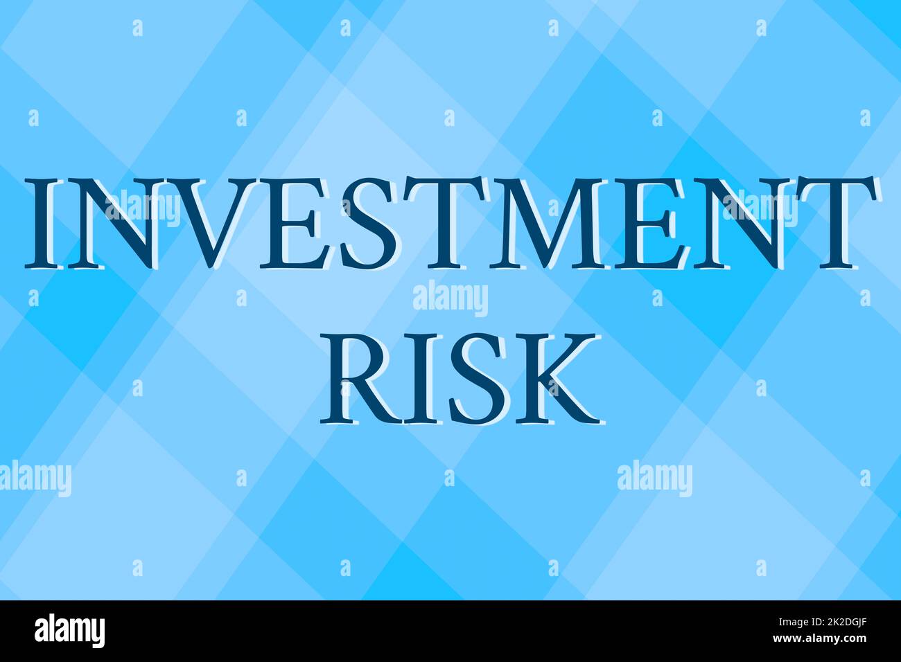 Hand writing sign Investment Risk. Business idea the probability of ...