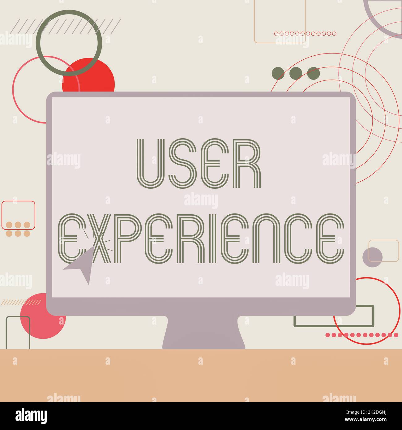 Hand writing sign User Experience. Conceptual photo using website especially in terms how ...