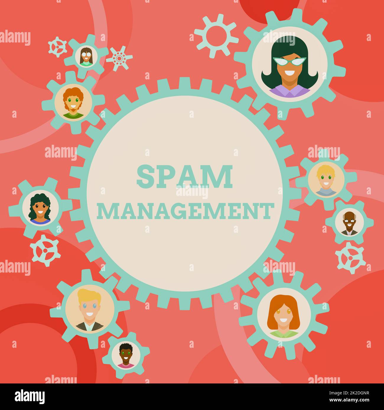 Conceptual caption Spam Management. Concept meaning help reduce or ...