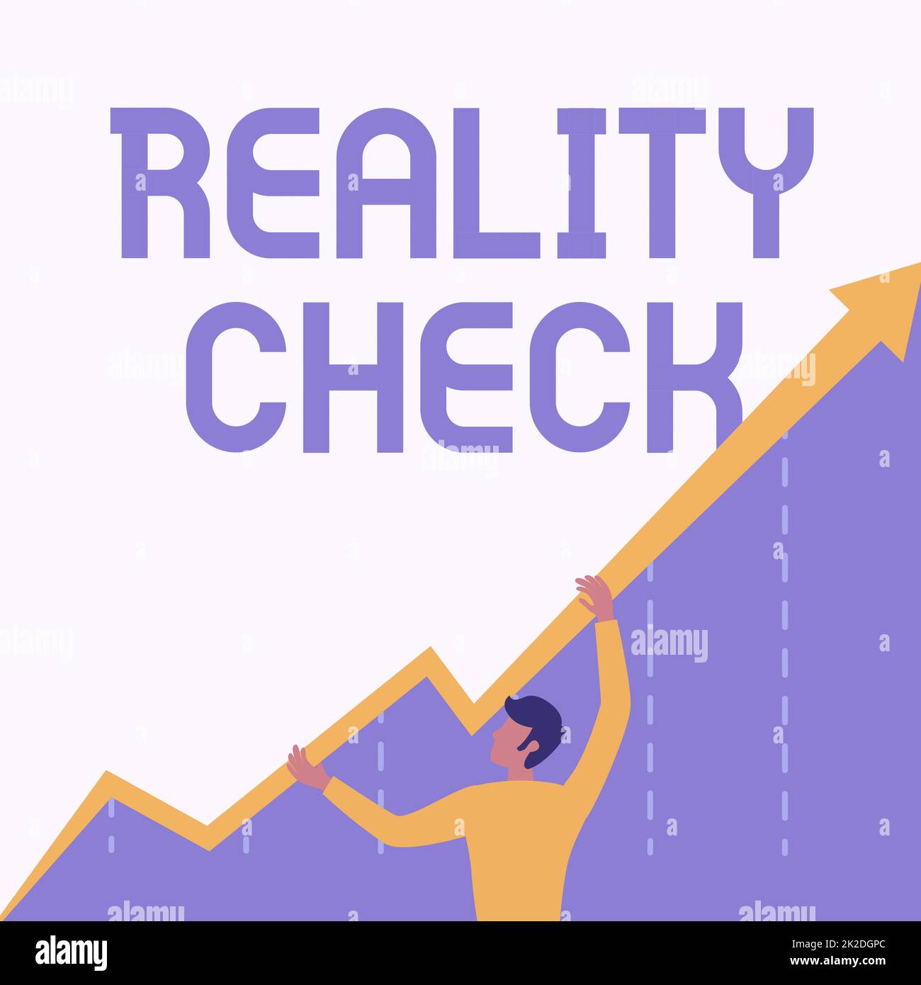 Sign displaying Reality Check. Business overview one is reminded of the ...