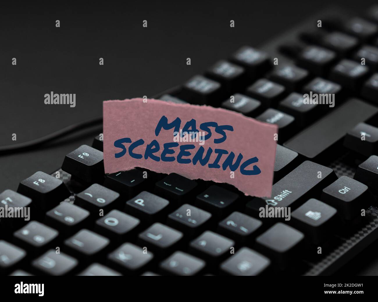 Hand writing sign Mass Screening. Concept meaning health evaluation ... Hand writing sign Mass Screening. Concept meaning health evaluation ...