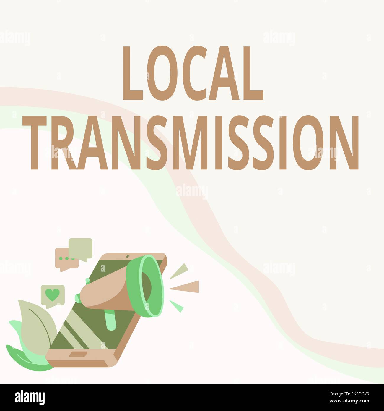 Conceptual display Local Transmission. Word for clusteredacquired ...