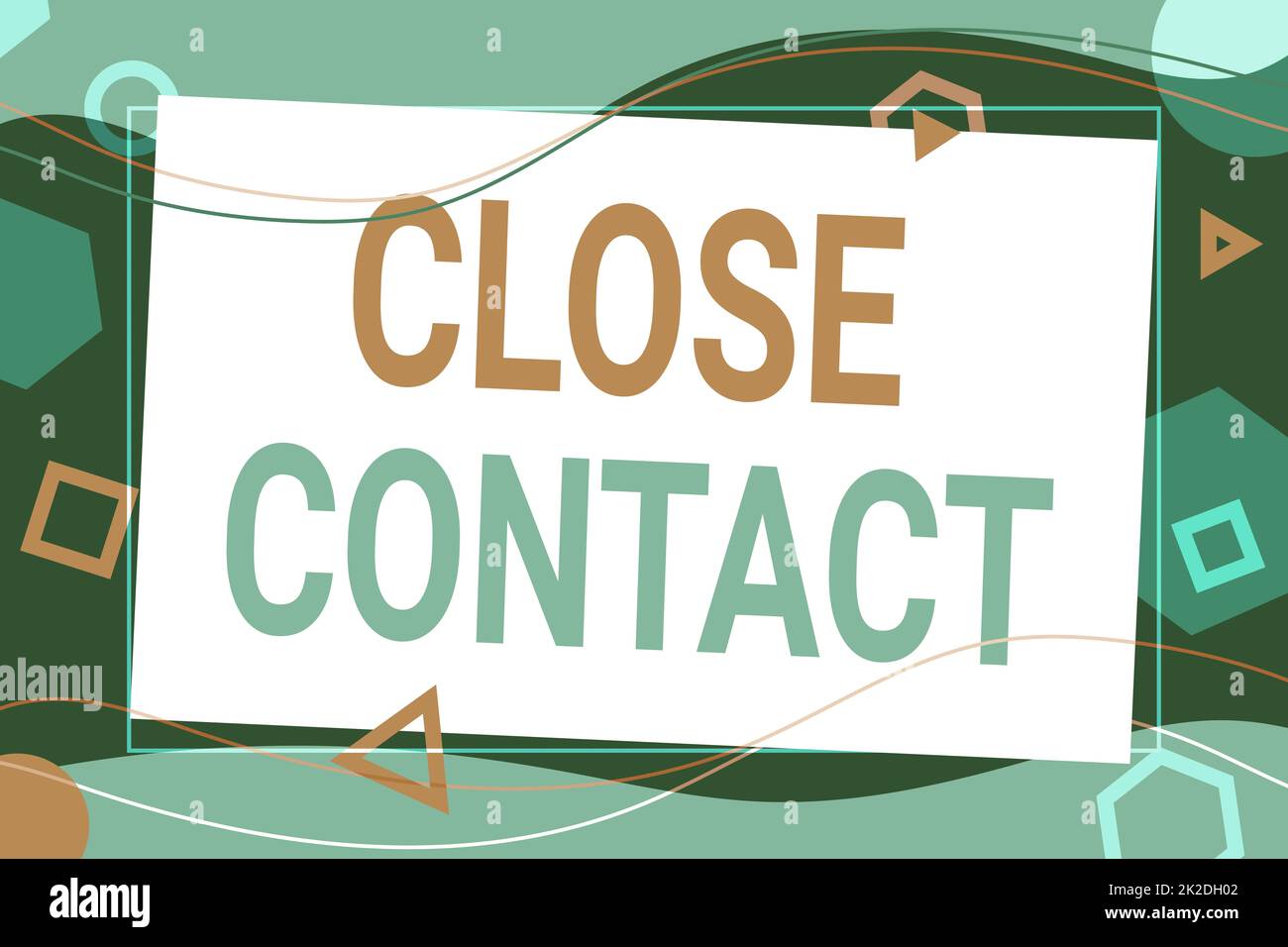 Inspiration showing sign Close Contact. Business approach having a ...