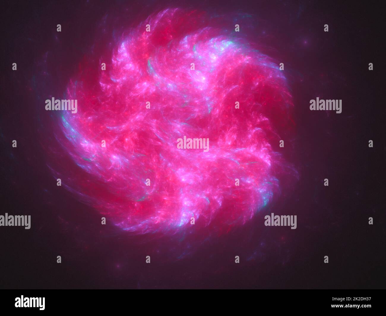 Abstract fractal art background, suggestive of astronomy and nebula ...