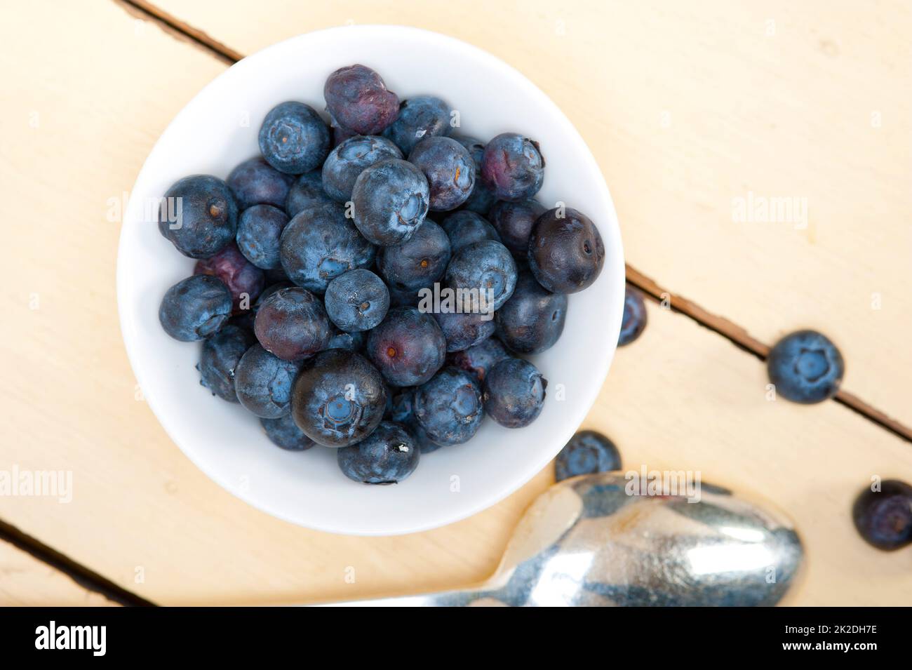 fresh blueberry bowl Stock Photo - Alamy