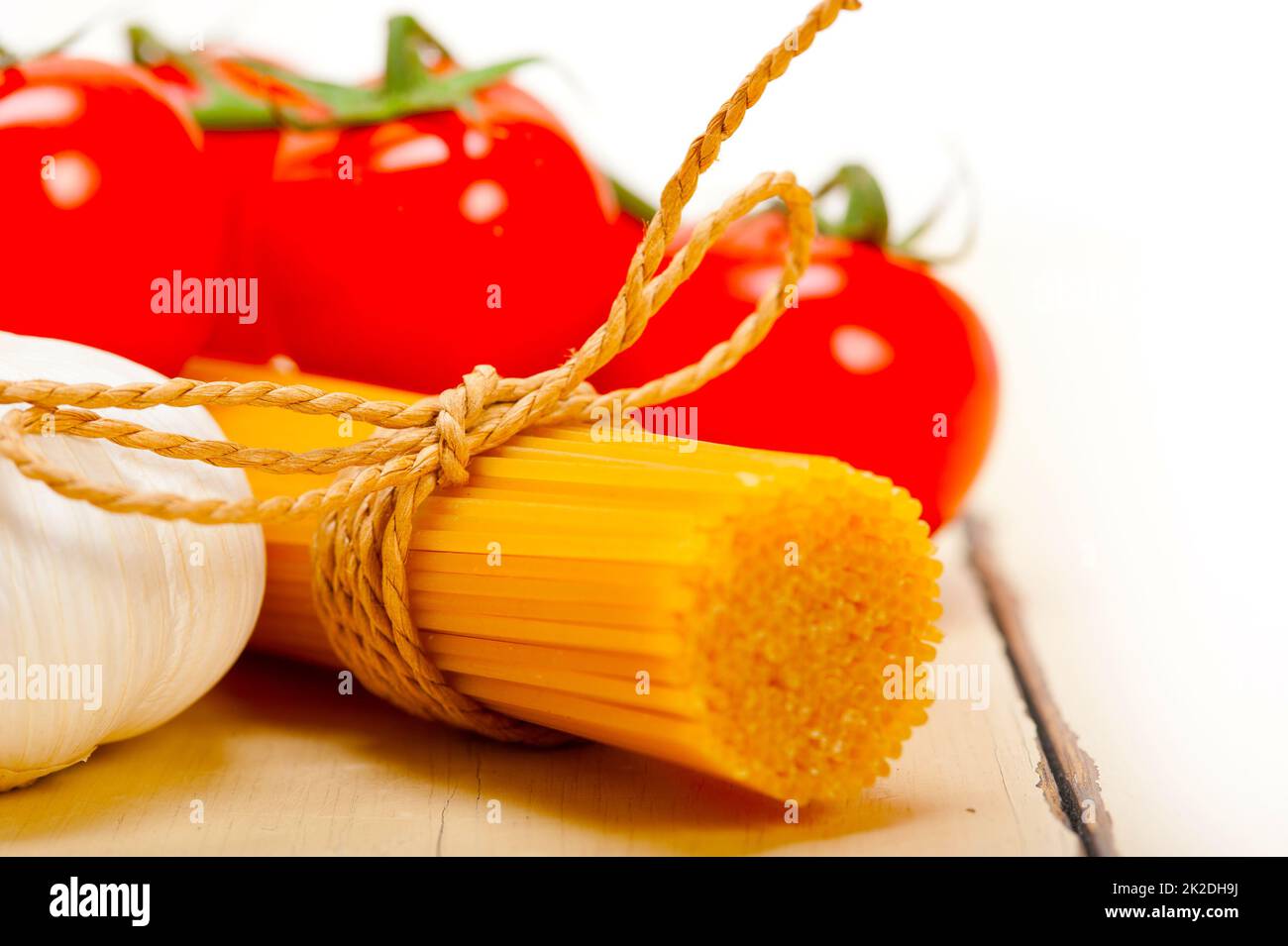 Italian basic pasta ingredients Stock Photo - Alamy
