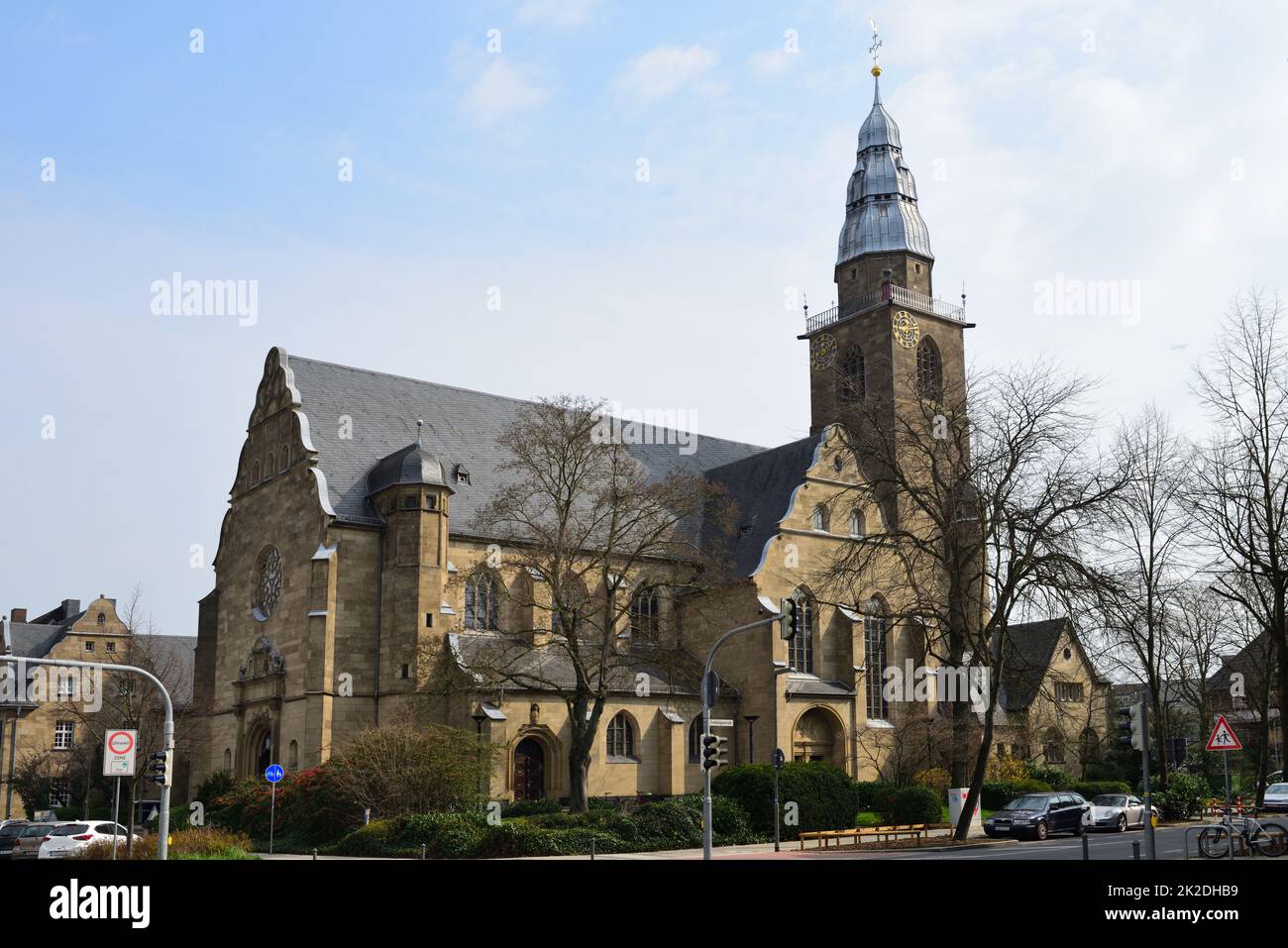 Church of the Holy Three Kings in Neuss, Germany Stock Photo - Alamy