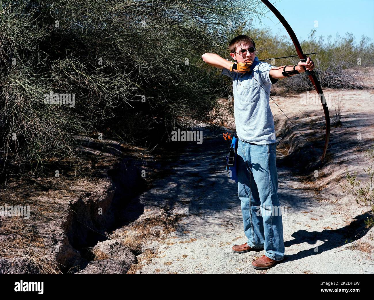 The Traditional Archer Stock Photo - Alamy
