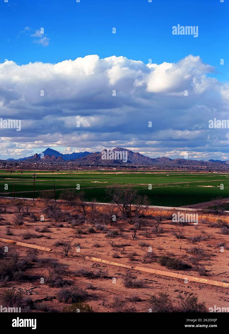 Aerial tucson night hi-res stock photography and images - Alamy