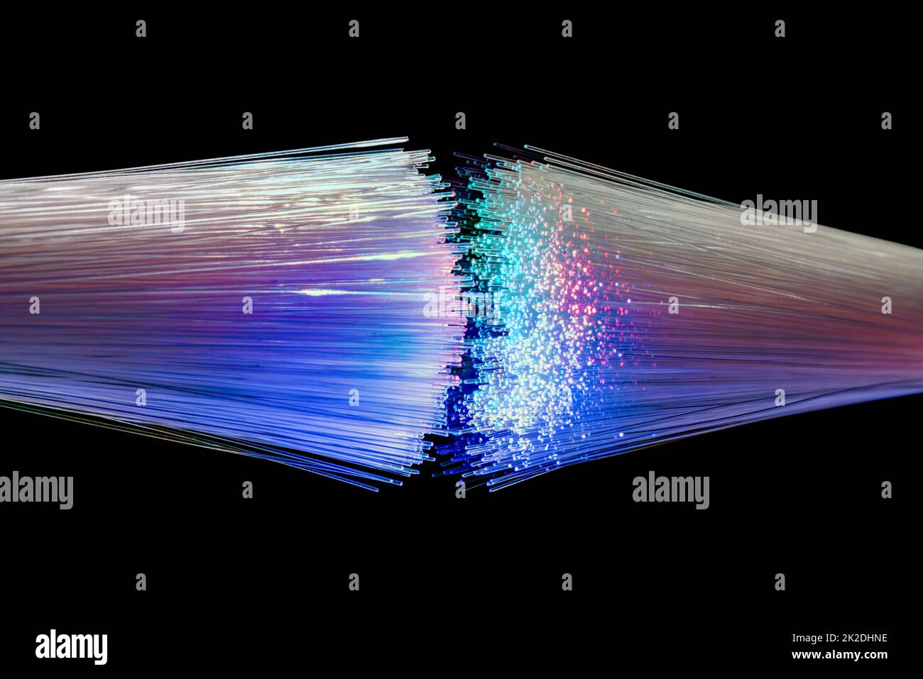 Cross section of fiber optic cable hi-res stock photography and images ...