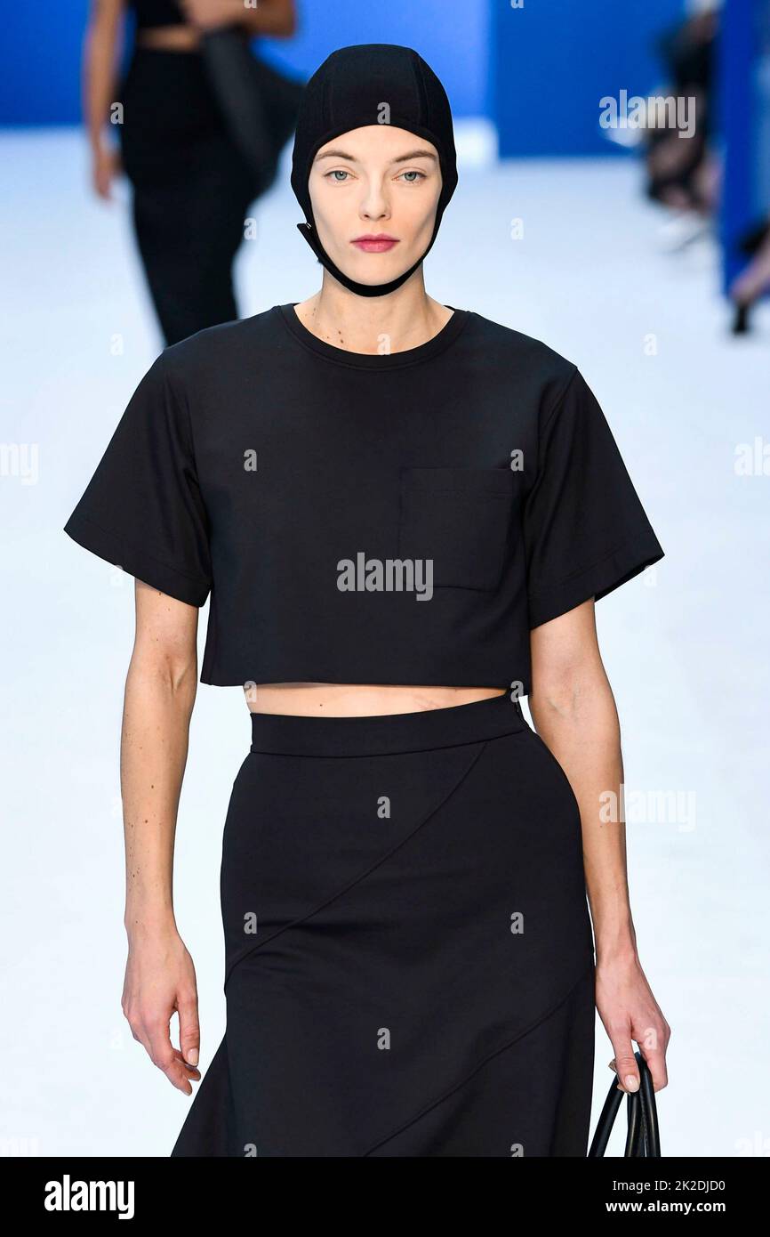 MAX MARA SS23 runway during Milan fashion Week on September 2022 ...