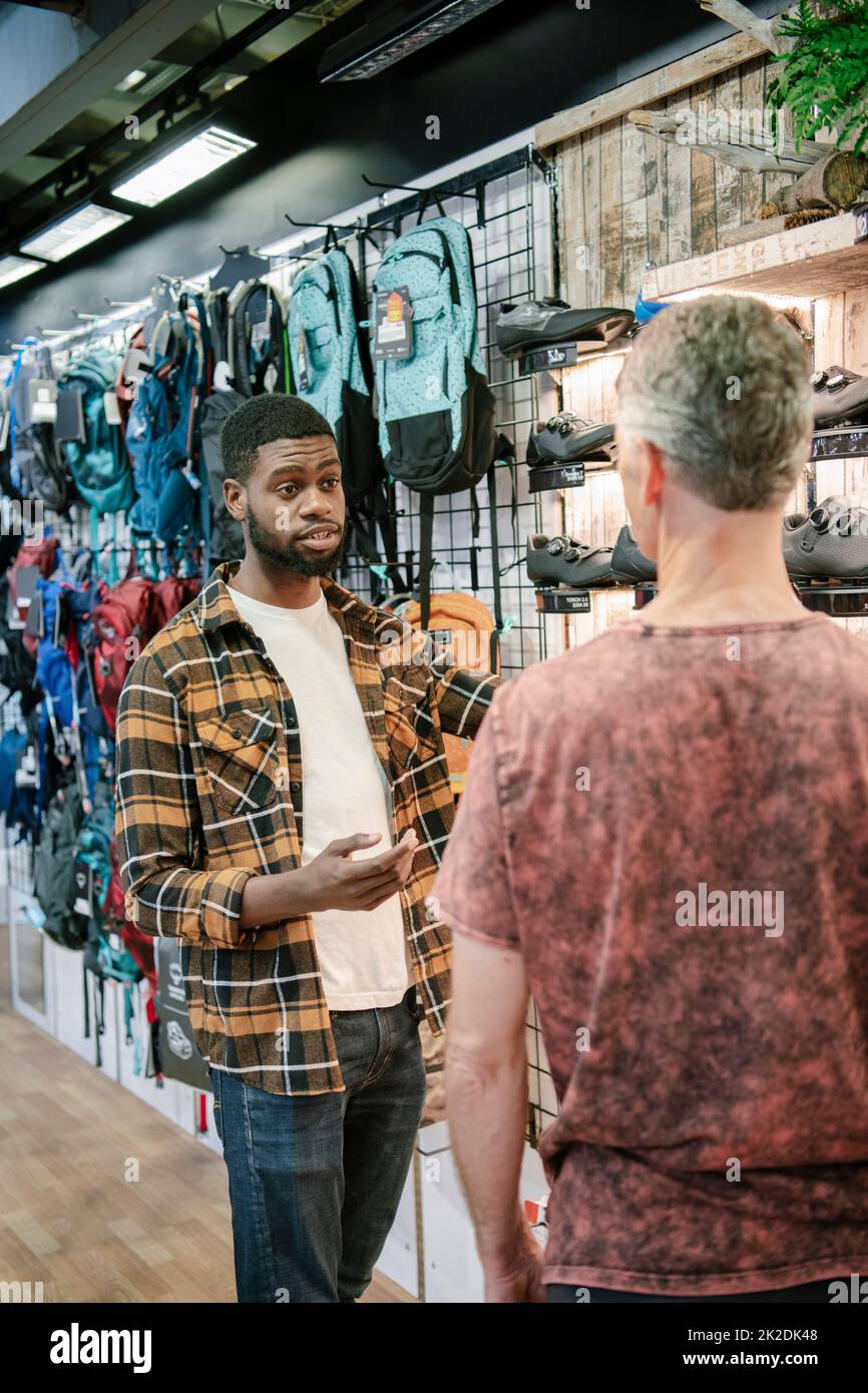 Sport shop owner hi-res stock photography and images - Alamy